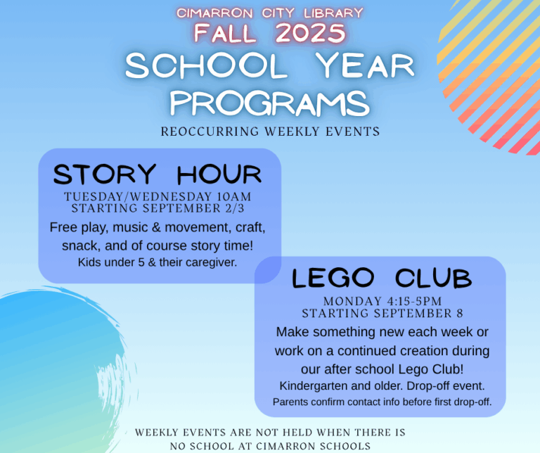 Cimarron City Library – Creating a Community of Lifelong Learners